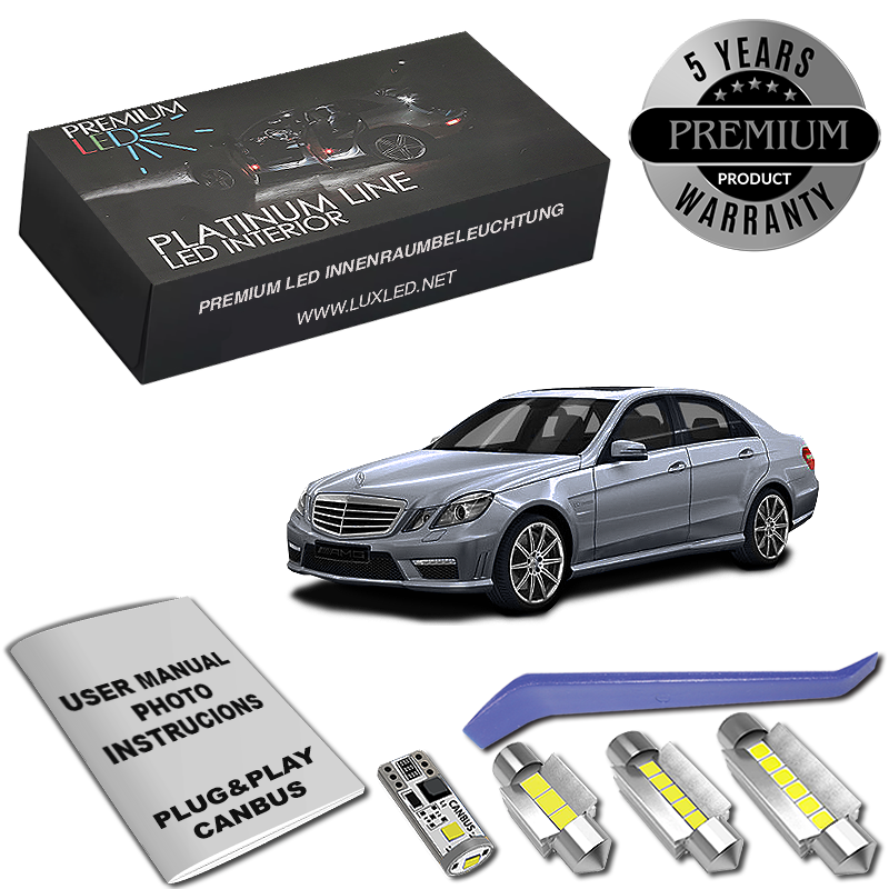 Mercedes W212 LED Интериорен Комплект | LUXLED – LUXLED